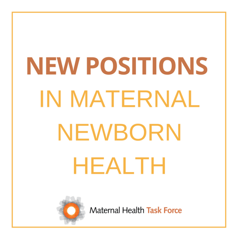 New Positions in Maternal Health | Harvard T.H. Chan School of Public ...