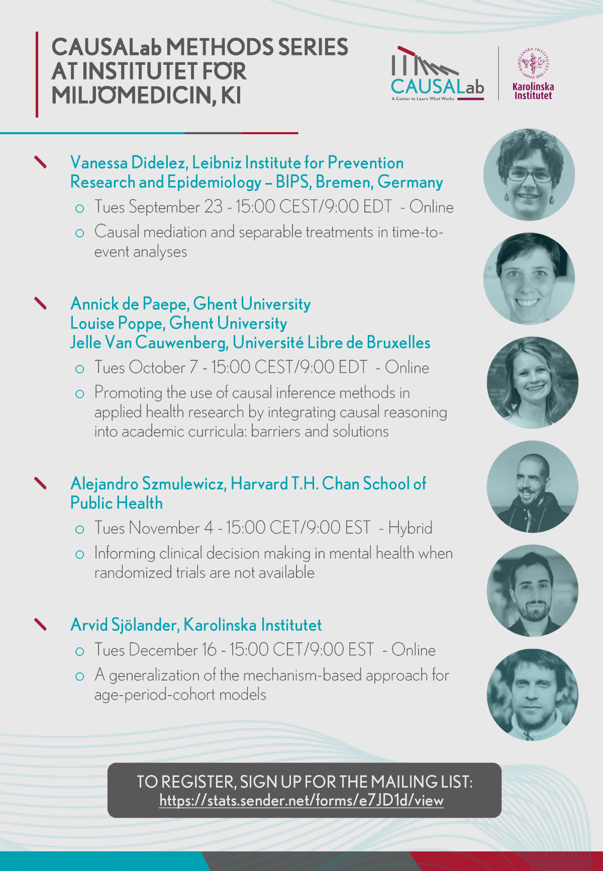 Seminars | CAUSALab | Harvard T.H. Chan School of Public Health