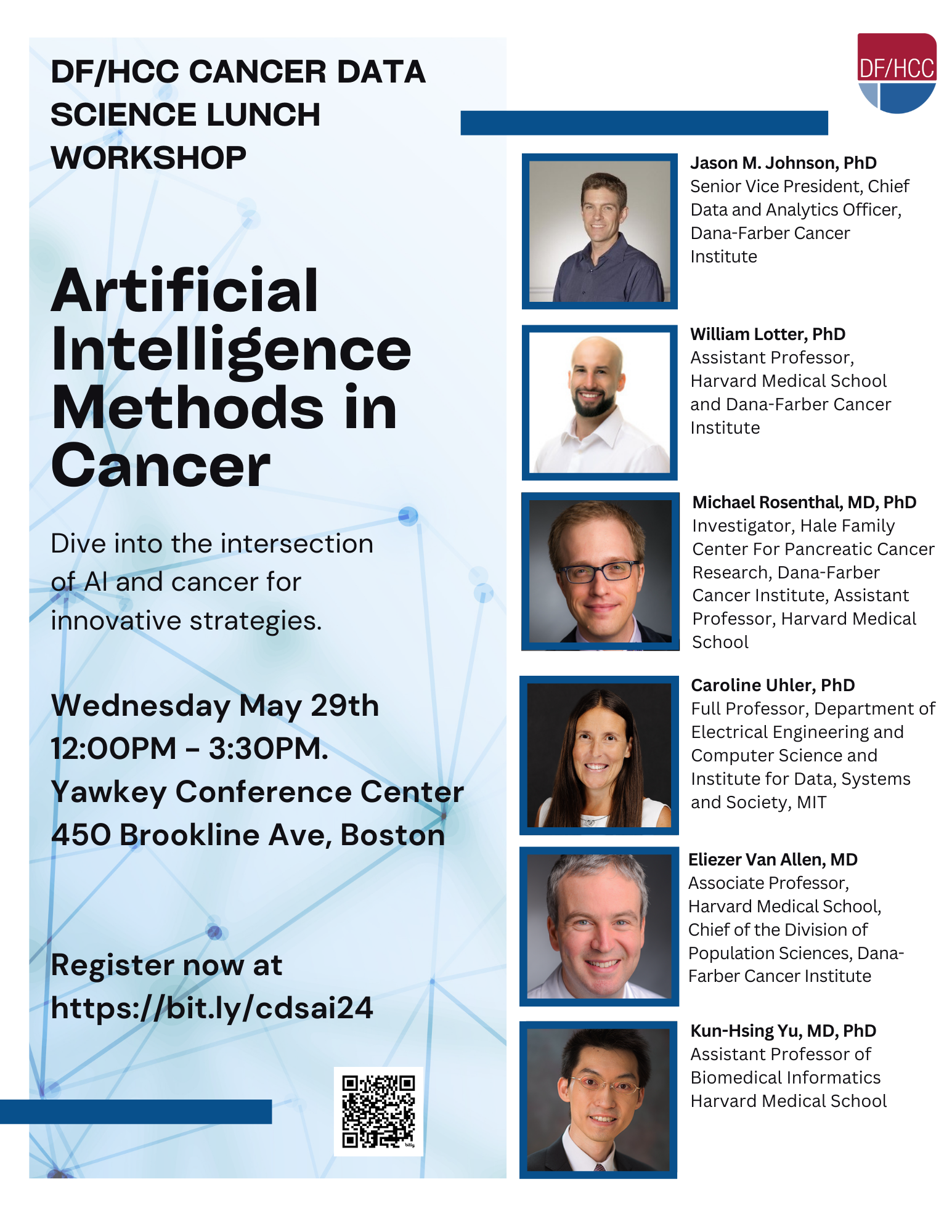 DF/HCC Cancer Data Science Lunch Workshop - 5/29 | Harvard T.H. Chan ...