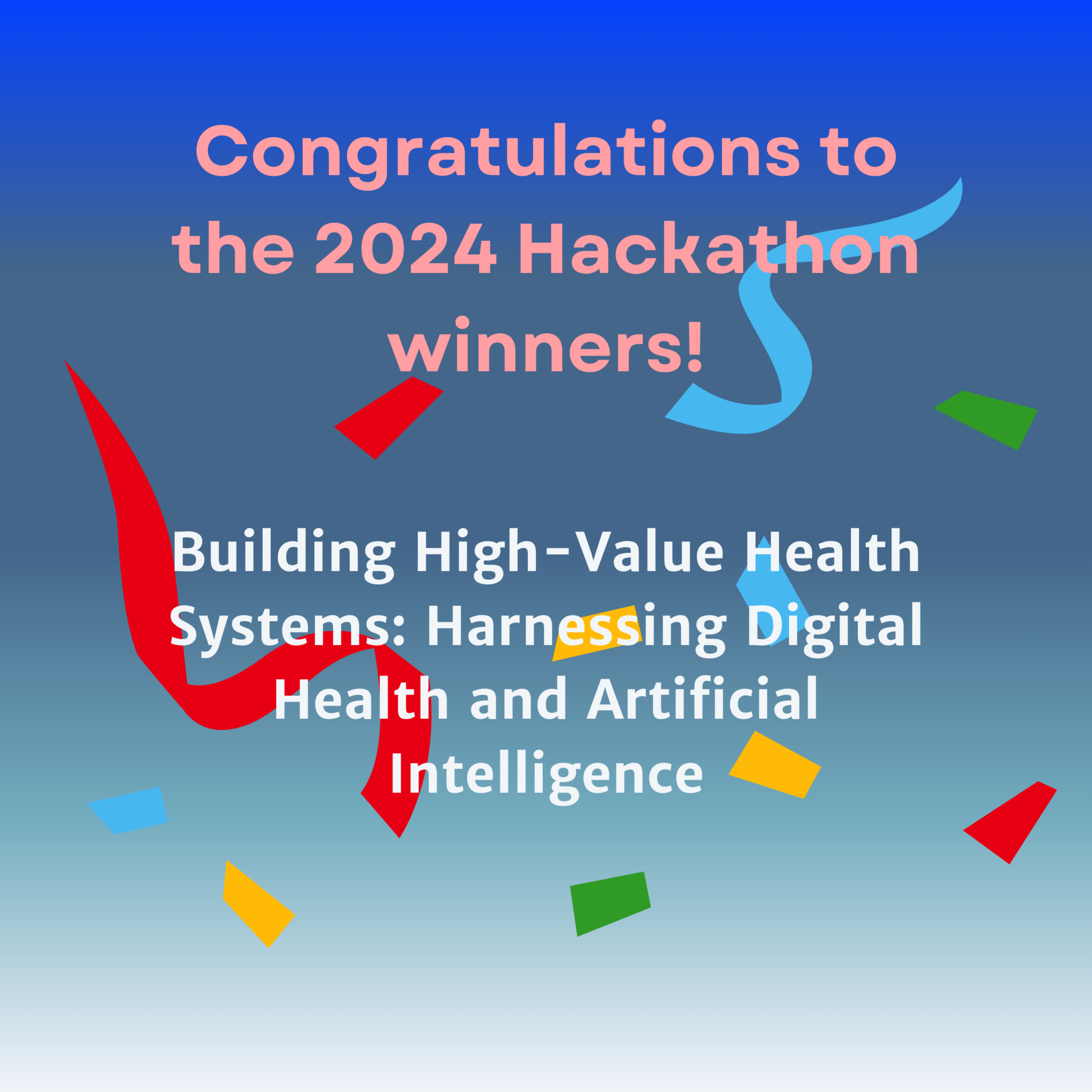 Congratulations to the 2024 Hackathon winners | Harvard T.H. Chan ...
