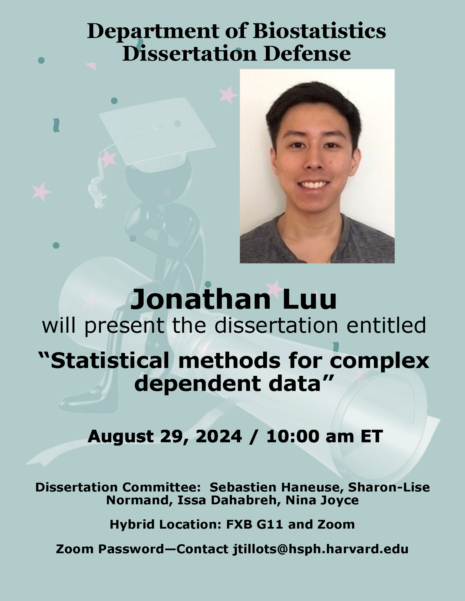 Dissertation Defense - Jonathan Luu | Harvard T.H. Chan School of ...