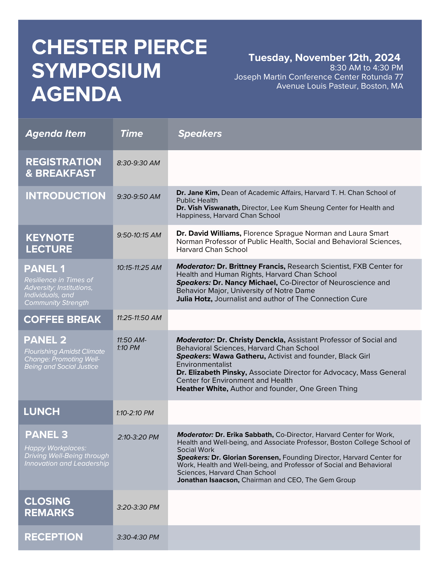Chester Pierce Symposium: Well-being in the Face of Adversity | Harvard ...