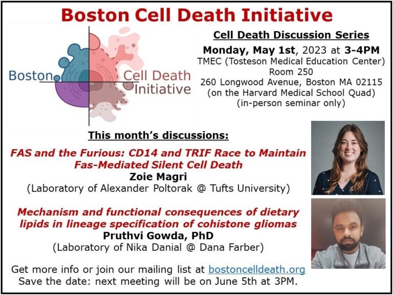 Previous Discussions | Boston Cell Death Initiative | Harvard T.H. Chan ...
