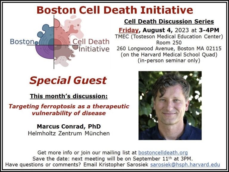 Previous Discussions | Boston Cell Death Initiative | Harvard T.H. Chan ...