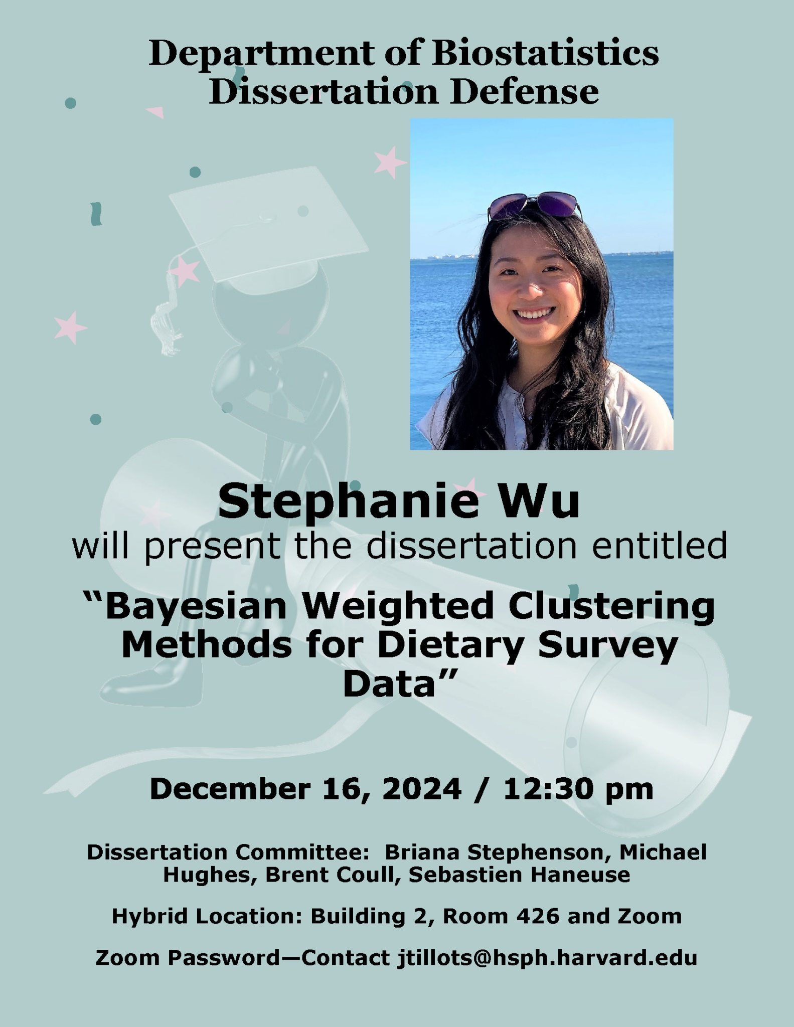 Dissertation Defense - Stephanie Wu | Harvard T.H. Chan School of Public Health