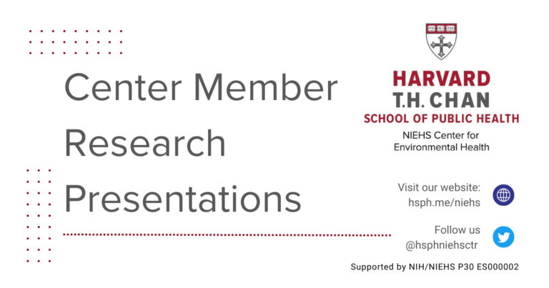 Center Member Research Presentation: Peng Gao, PhD | Harvard T.H. Chan ...