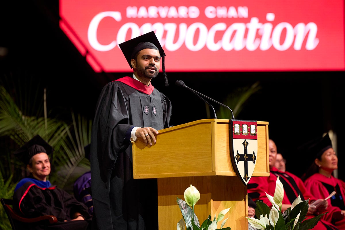 ‘Speak loudly, courageously, purposefully,’ Harvard Chan graduates told ...