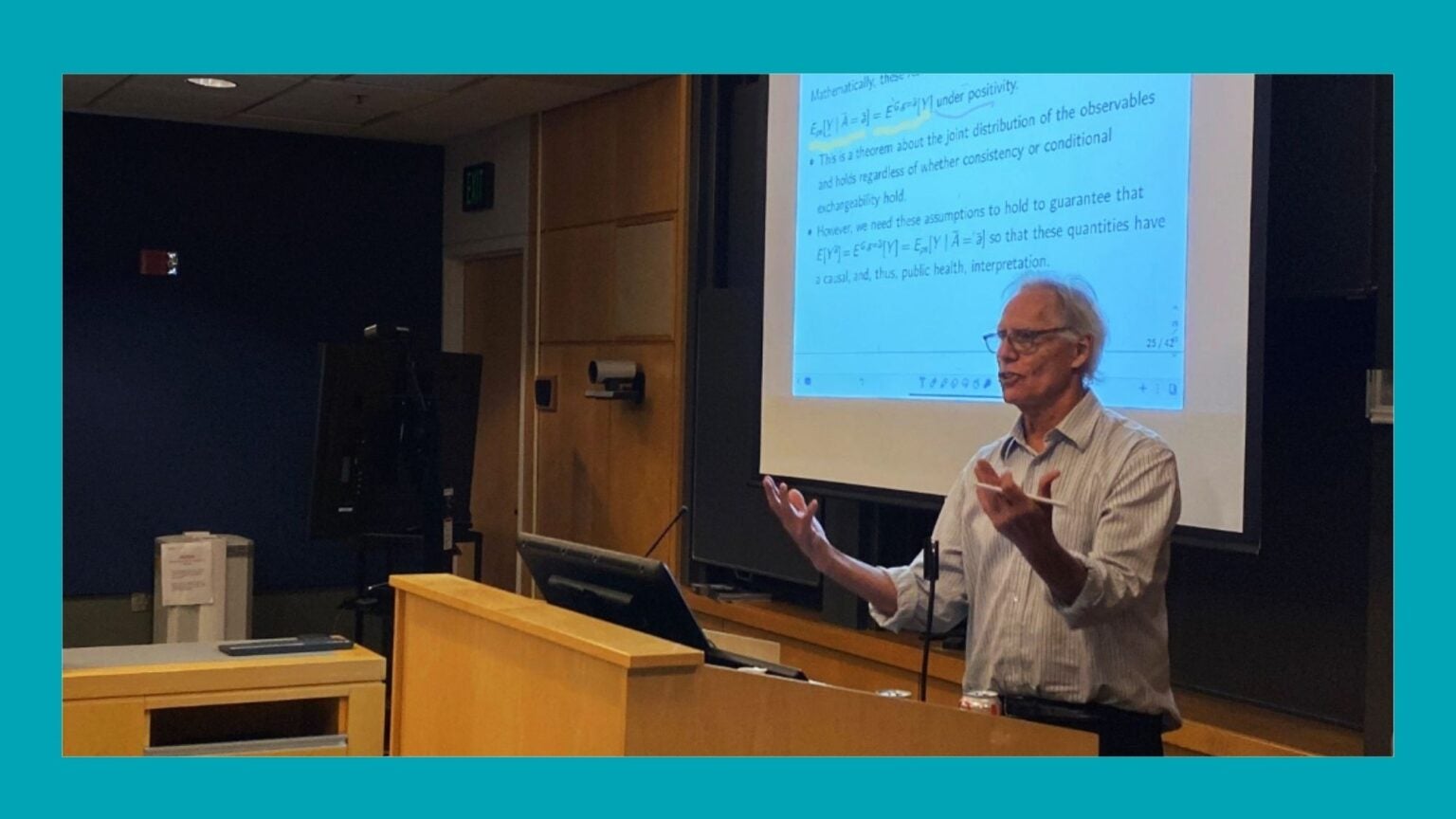 James M. Robins Receives COPSS 2025 Award | Harvard T.H. Chan School of Public Health